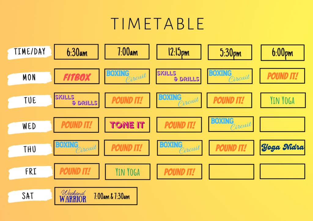 Boxing Fitness Classes & Personal Boxing Trainers - FitClub